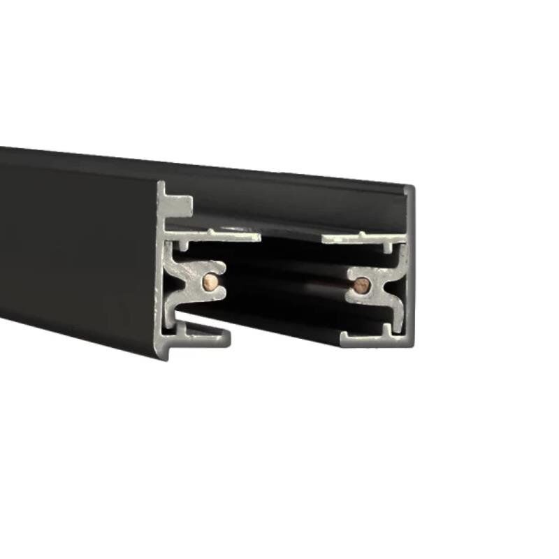 Lightolier Type 2 Wires 1 Phase Single Circuit Track Rail System | Stechlux